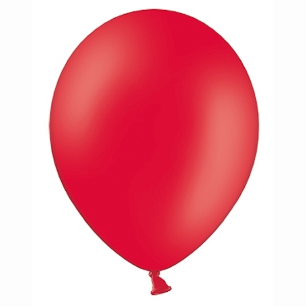 BALÓNEK nafukovací 29cm červený 1ks - svatebnívýzdoba.cz
